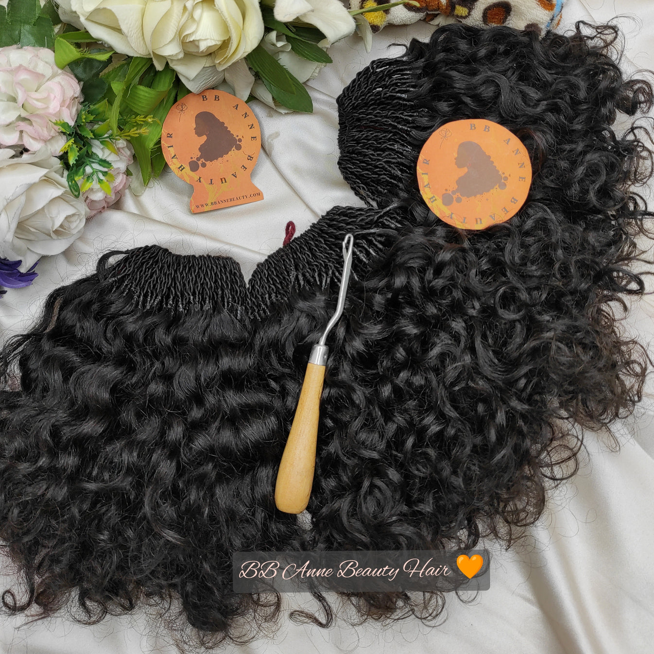 BERYL 100% Human Hair Crochet Braids || DEEP WAVE Curl – BB Anne Beauty